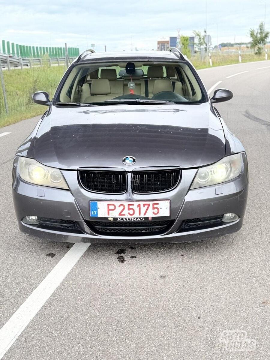 Pelēks BMW 320 2005 Kauņa, ar dzinēja tilpumu 2.00 L un nobraukumu 390 tūkst. km par 2450 €, foto 6 vietnē AUTOMOTO.COM.LV