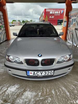 Pelēks BMW 320 2005 Kretinga, ar dzinēja tilpumu 2.00 L un nobraukumu 306 tūkst. km par 1700 €, foto  vietnē AUTOMOTO.COM.LV
