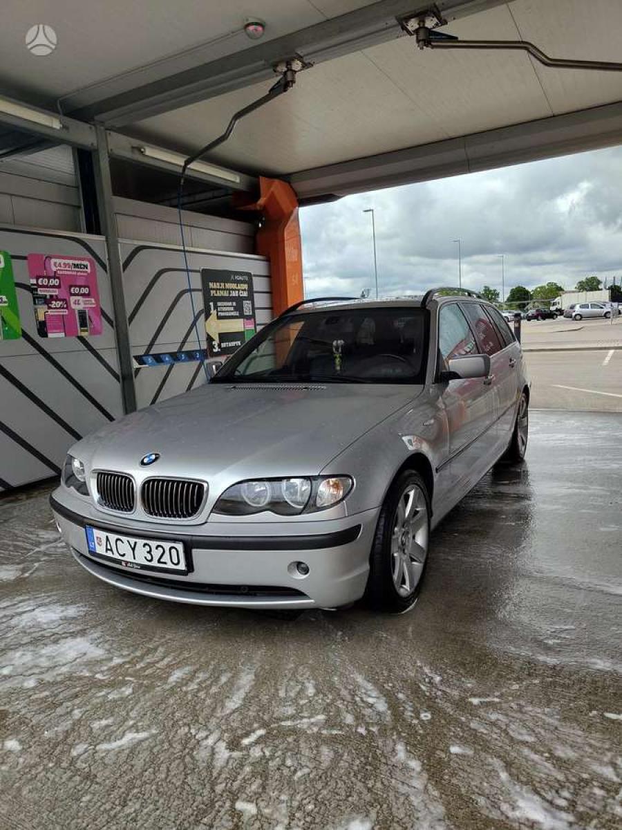Pelēks BMW 320 2005 Kretinga, ar dzinēja tilpumu 2.00 L un nobraukumu 306 tūkst. km par 1700 €, foto 5 vietnē AUTOMOTO.COM.LV