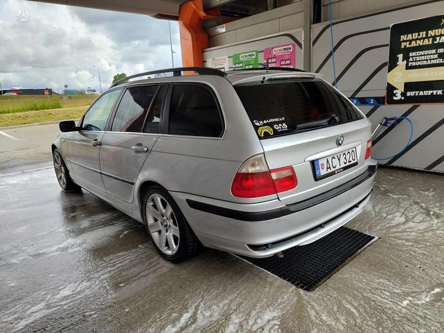 Pelēks BMW 320 2005 Kretinga, ar dzinēja tilpumu 2.00 L un nobraukumu 306 tūkst. km par 1700 €, foto 8 vietnē AUTOMOTO.COM.LV