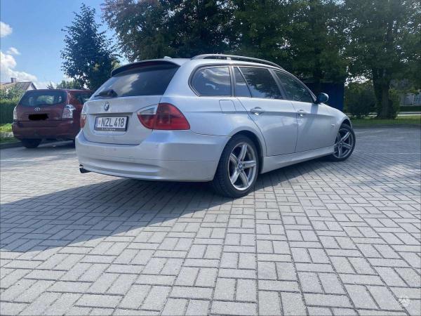 Grey BMW 320 2005 in Sakiai, with an engine capacity of 2.00 L and mileage of 271 thousand km for 3000 €, photo 7 on AUTOMOTO.COM.LV