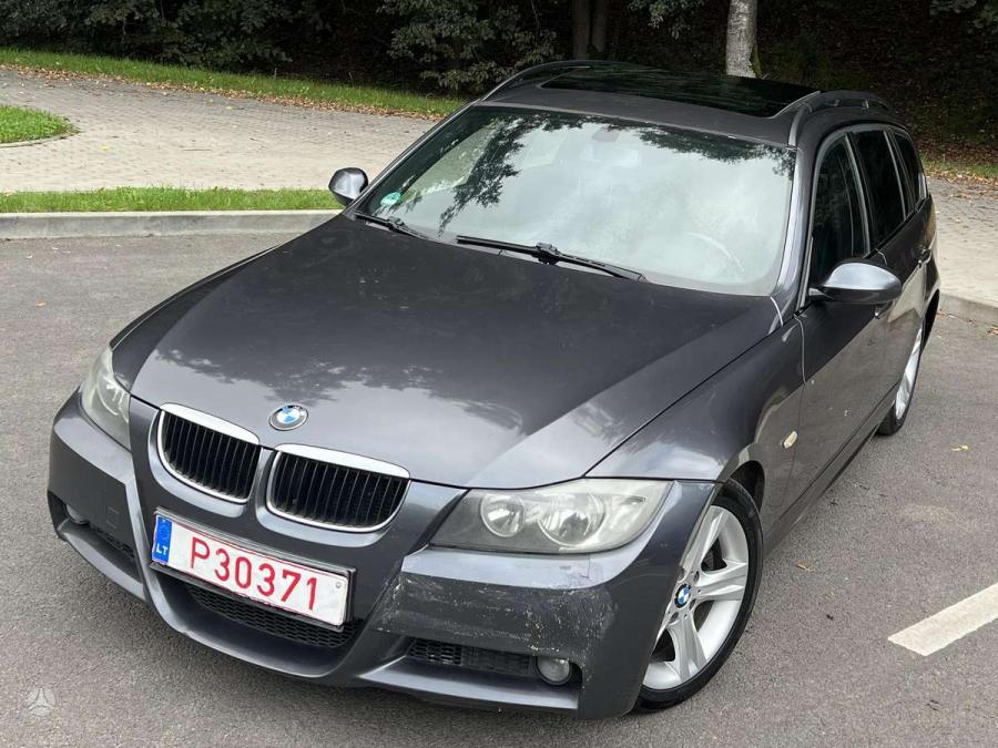 Pelēks BMW 320 2005 Kauņa, ar dzinēja tilpumu 2.00 L un nobraukumu 411 tūkst. km par 2950 €, foto 6 vietnē AUTOMOTO.COM.LV