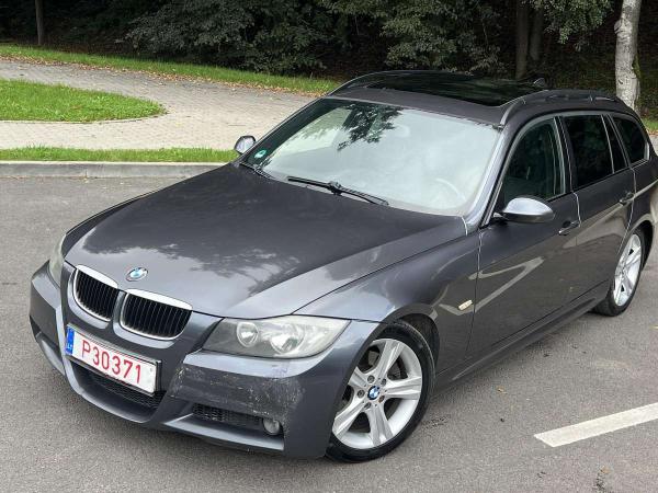 Grey BMW 320 2005 in Kaunas, with an engine capacity of 2.00 L and mileage of 411 thousand km for 2950 €, photo 7 on AUTOMOTO.COM.LV
