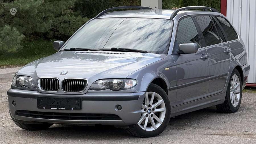 Pelēks BMW 320 2005 Ukmergė, ar dzinēja tilpumu 2.00 L un nobraukumu 205 tūkst. km par 2500 €, foto 3 vietnē AUTOMOTO.COM.LV