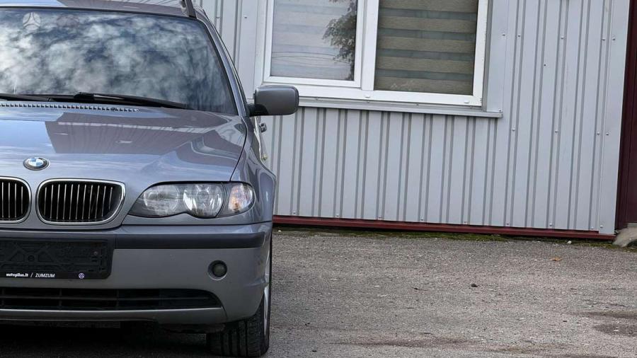 Pelēks BMW 320 2005 Ukmergė, ar dzinēja tilpumu 2.00 L un nobraukumu 205 tūkst. km par 2500 €, foto 11 vietnē AUTOMOTO.COM.LV