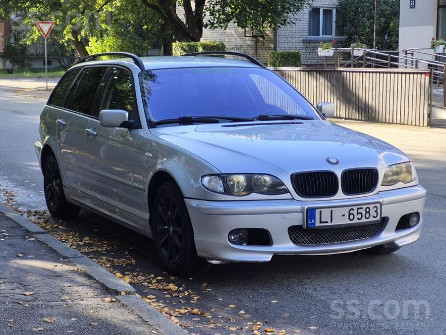 Grey BMW 320 2005 in Riga, with an engine capacity of 2.00 L and mileage of 390 thousand km for 2500 €, photo 3 on AUTOMOTO.COM.LV
