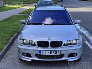 Grey BMW 320 2005 in Riga, with an engine capacity of 2.00 L and mileage of 390 thousand km for 2500 €, photo 6 on AUTOMOTO.COM.LV