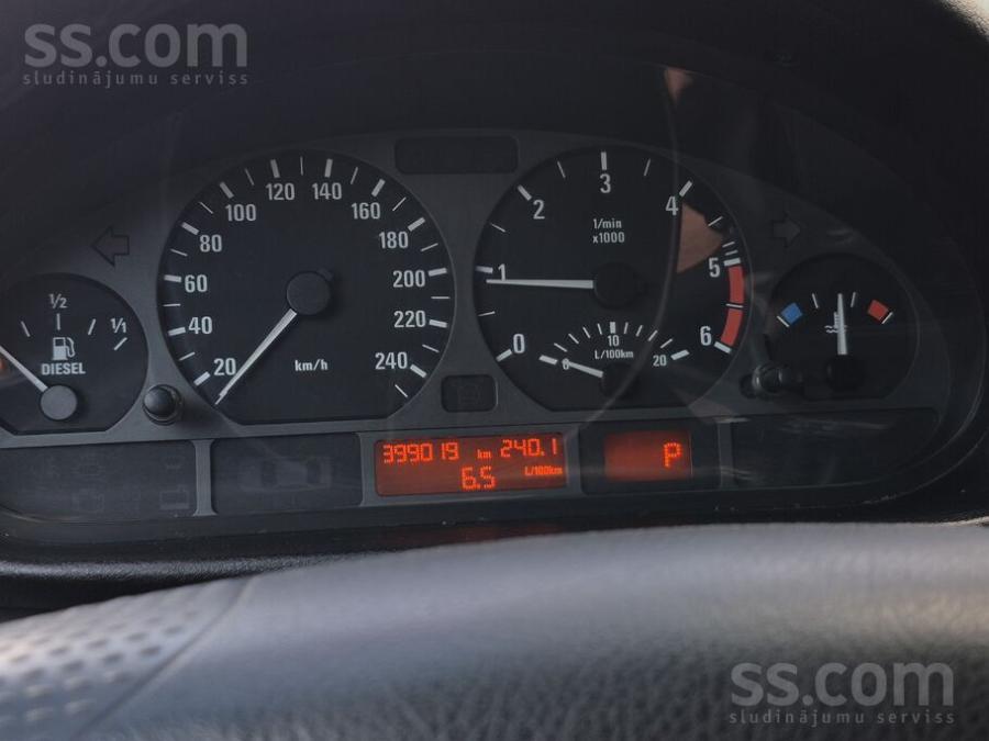 Grey BMW 320 2005 in Riga, with an engine capacity of 2.00 L and mileage of 390 thousand km for 2500 €, photo 9 on AUTOMOTO.COM.LV