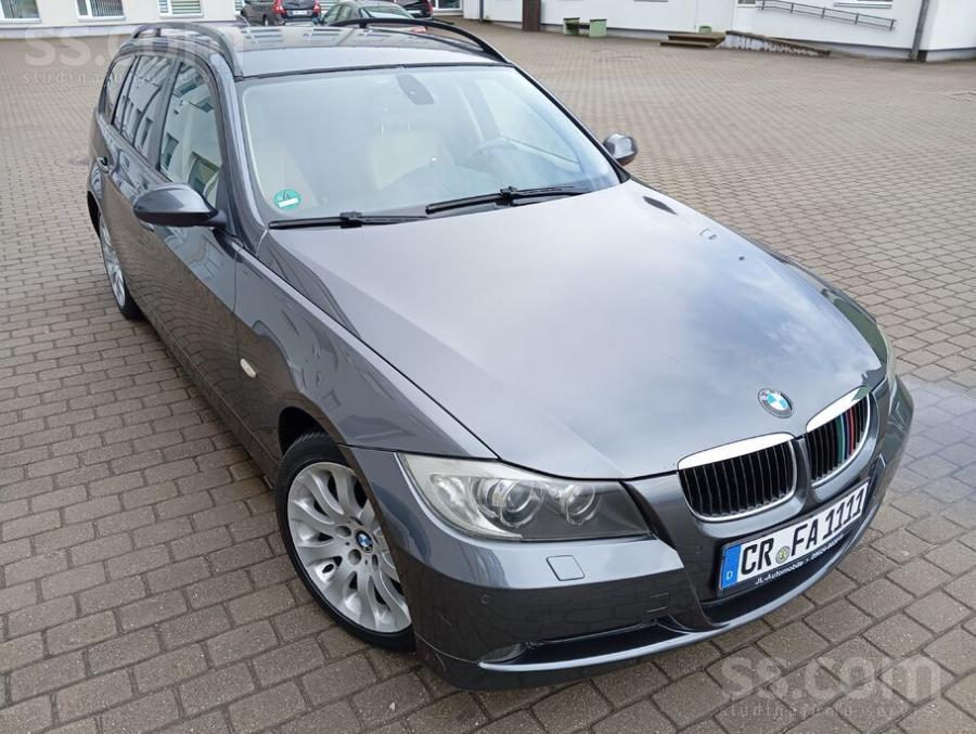 Grey BMW 320 2006 in Balvi, with an engine capacity of 2.00 L and mileage of 225 thousand km for 3600 €, photo 8 on AUTOMOTO.COM.LV