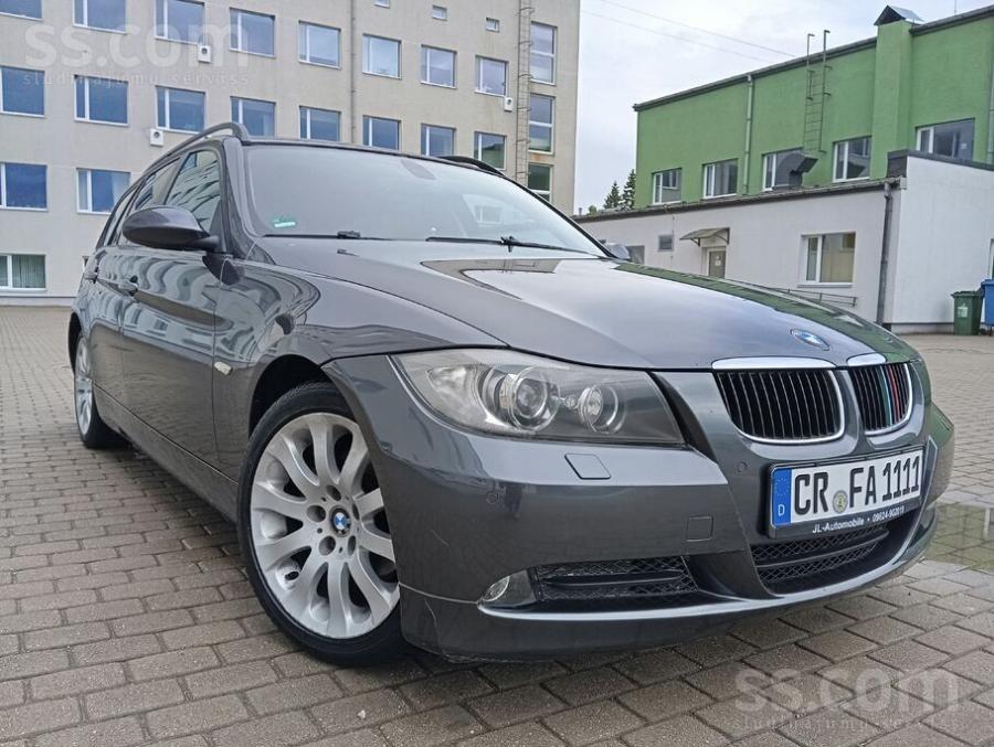 Grey BMW 320 2006 in Balvi, with an engine capacity of 2.00 L and mileage of 225 thousand km for 3600 €, photo 9 on AUTOMOTO.COM.LV