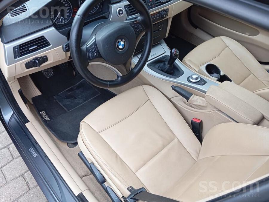 Grey BMW 320 2006 in Balvi, with an engine capacity of 2.00 L and mileage of 225 thousand km for 3600 €, photo 24 on AUTOMOTO.COM.LV