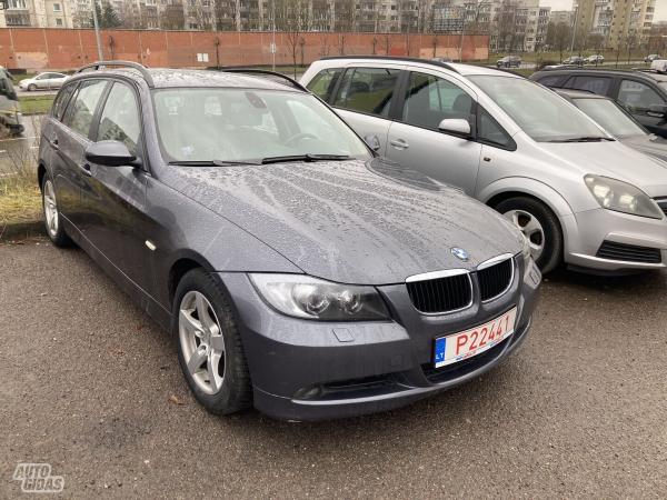 Grey BMW 320 2006 in Vilnius, with an engine capacity of 2.00 L and mileage of 375 thousand km for 3450 €, photo 1 on AUTOMOTO.COM.LV