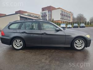 Grey BMW 320 2006 in Valmiera, with an engine capacity of 2.00 L and mileage of 194 thousand km for 5100 €, photo 4 on AUTOMOTO.COM.LV