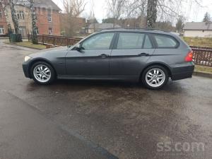 Grey BMW 320 2006 in Valmiera, with an engine capacity of 2.00 L and mileage of 194 thousand km for 5100 €, photo 8 on AUTOMOTO.COM.LV