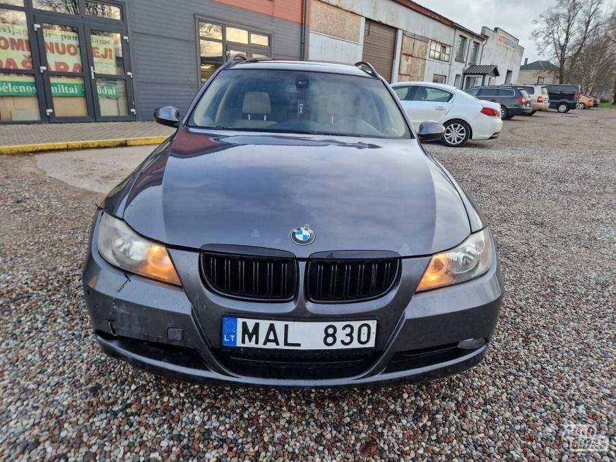Grey BMW 320 2006 in Gargzdai, with an engine capacity of 2.00 L and mileage of 4 thousand km for 1900 €, photo 7 on AUTOMOTO.COM.LV