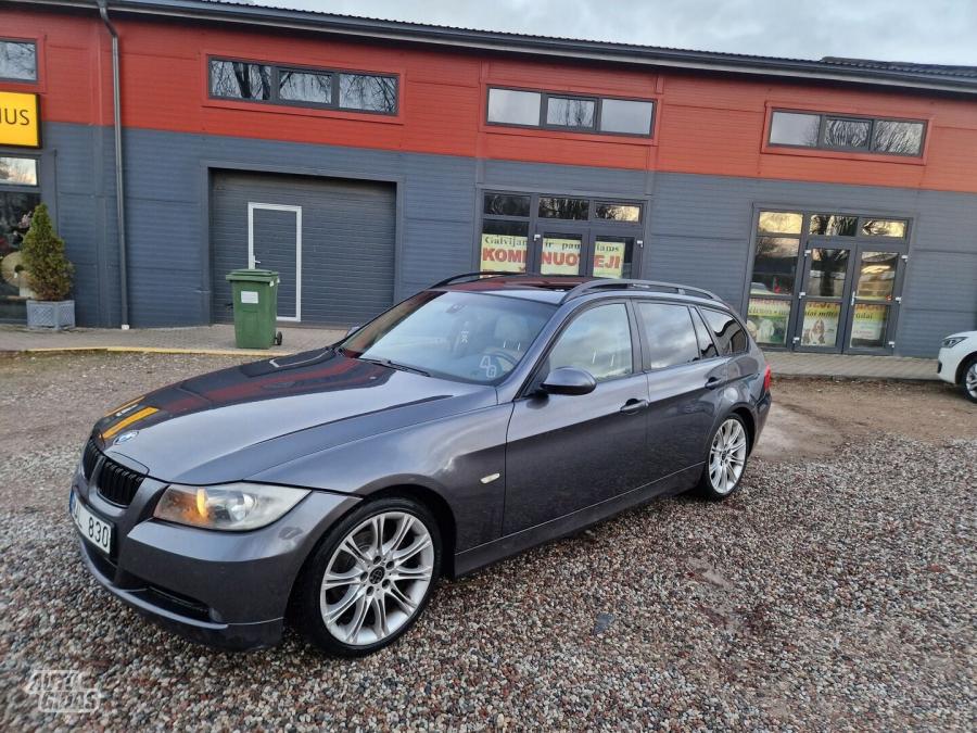Grey BMW 320 2006 in Gargzdai, with an engine capacity of 2.00 L and mileage of 4 thousand km for 1900 €, photo 9 on AUTOMOTO.COM.LV