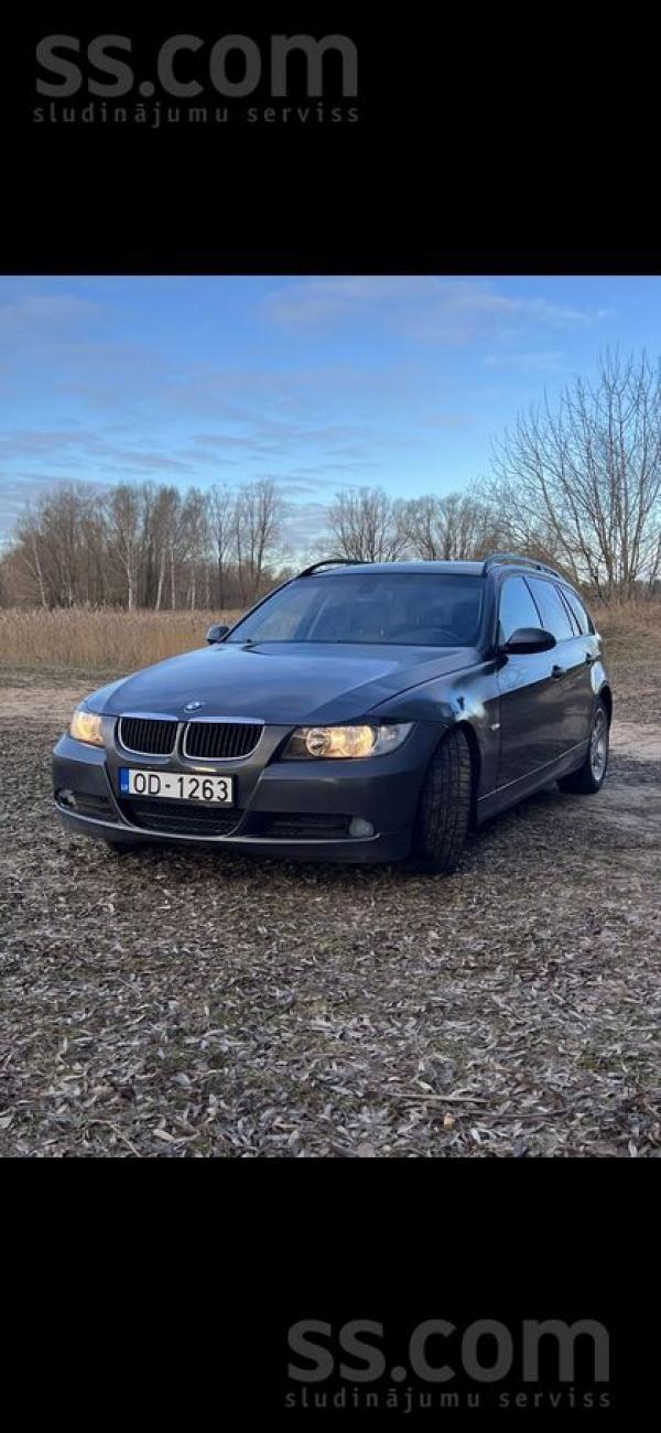 Grey BMW 320 2006 in Riga, with an engine capacity of 2.00 L and mileage of 390 thousand km for 2550 €, photo 2 on AUTOMOTO.COM.LV