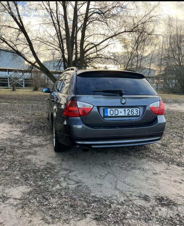 Grey BMW 320 2006 in Riga, with an engine capacity of 2.00 L and mileage of 390 thousand km for 2550 €, photo 6 on AUTOMOTO.COM.LV