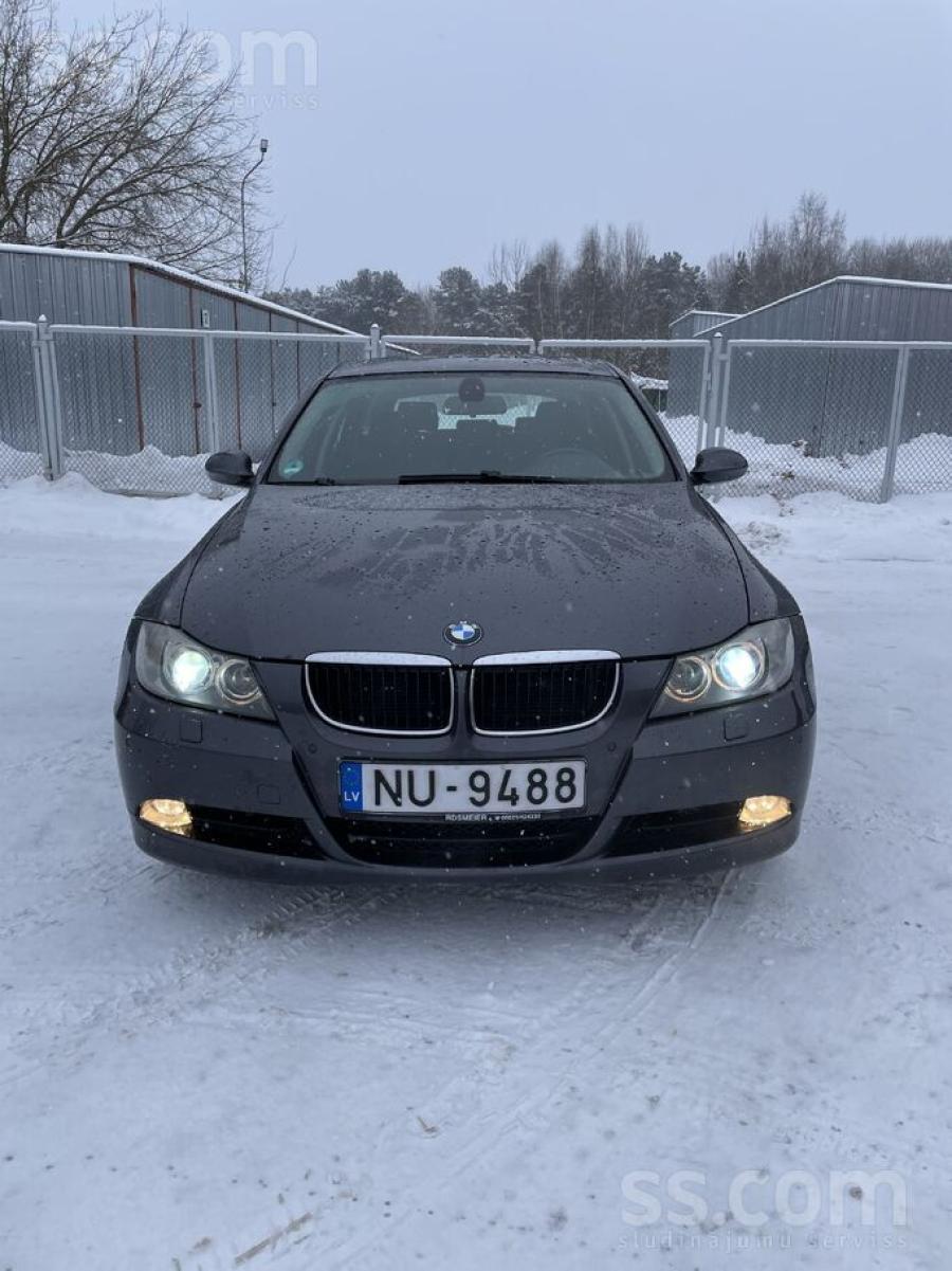 Grey BMW 320 2006 in Daugavpils, with an engine capacity of 2.00 L and mileage of 325 thousand km for 2800 €, photo 1 on AUTOMOTO.COM.LV