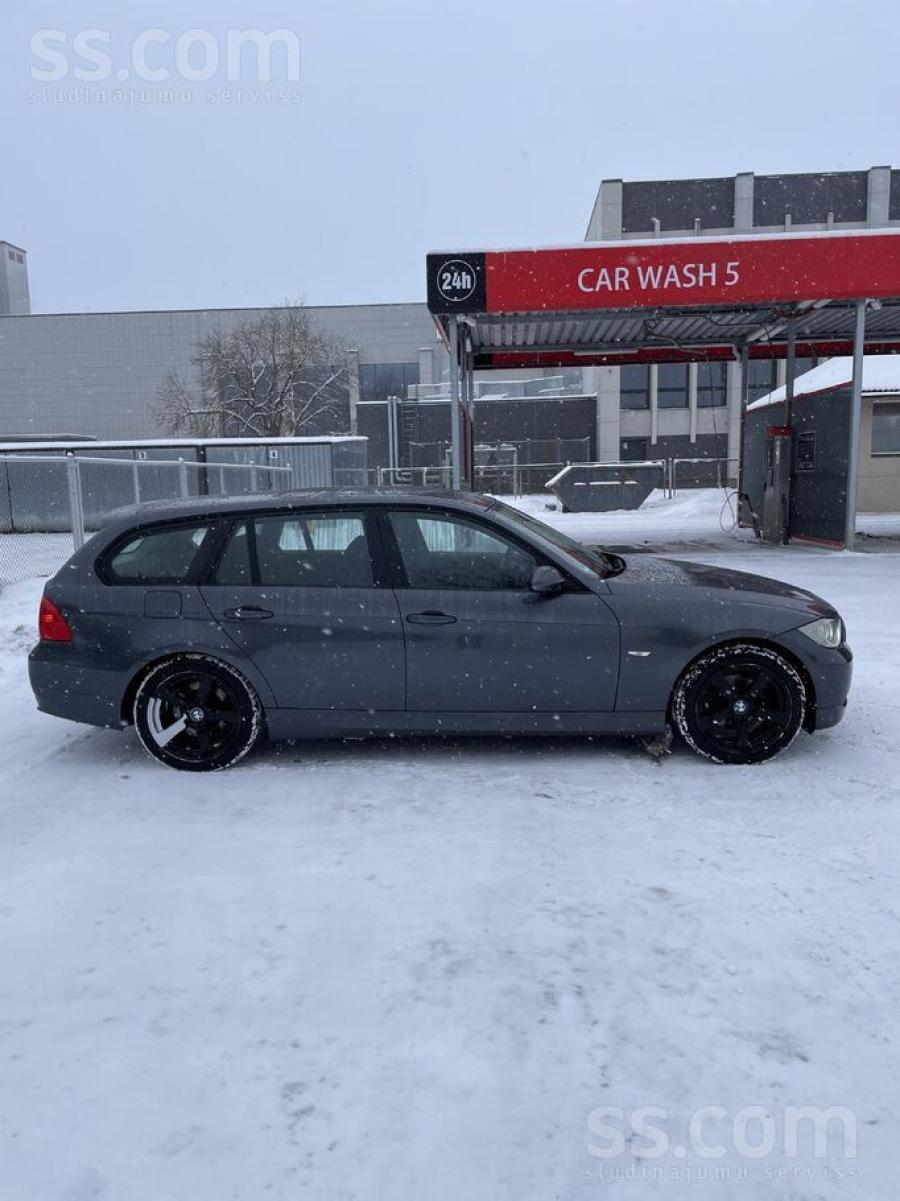 Grey BMW 320 2006 in Daugavpils, with an engine capacity of 2.00 L and mileage of 325 thousand km for 2800 €, photo 3 on AUTOMOTO.COM.LV