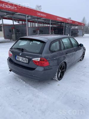 Grey BMW 320 2006 in Daugavpils, with an engine capacity of 2.00 L and mileage of 325 thousand km for 2800 €, photo 4 on AUTOMOTO.COM.LV