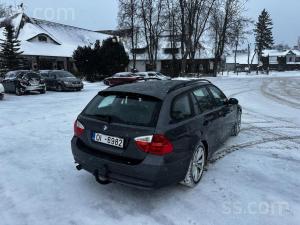 Grey BMW 320 2006 in Riga, with an engine capacity of 2.00 L and mileage of 222 thousand km for 4450 €, photo 5 on AUTOMOTO.COM.LV