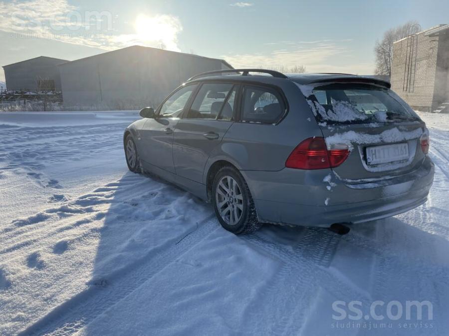 Pelēks BMW 320 2006 Bauska, ar dzinēja tilpumu 2.00 L un nobraukumu 317 tūkst. km par 3700 €, foto 6 vietnē AUTOMOTO.COM.LV