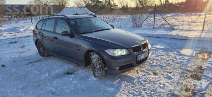 Pelēks BMW 320 2006 Rīga, ar dzinēja tilpumu 2.00 L un nobraukumu 329 tūkst. km par 3200 €, foto 5 vietnē AUTOMOTO.COM.LV
