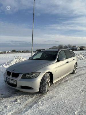 Grey BMW 320 2006 in Kaunas, with an engine capacity of 2.00 L and mileage of 319 thousand km for 3300 €, photo  on AUTOMOTO.COM.LV