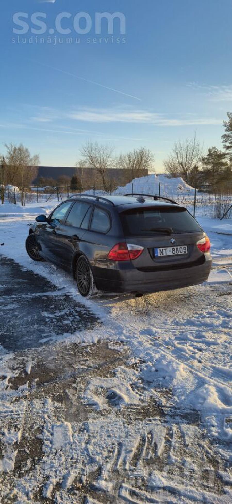 Grey BMW 320 2006 in Riga, with an engine capacity of 2.00 L and mileage of 329 thousand km for 2800 €, photo 4 on AUTOMOTO.COM.LV