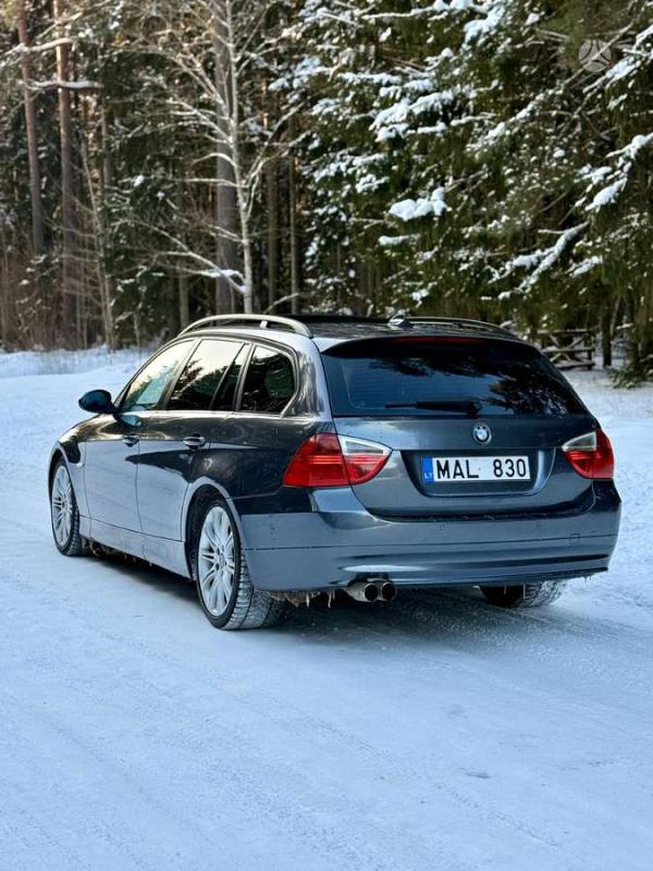 Grey BMW 320 2006 in Mazeikiai, with an engine capacity of 2.00 L and mileage of 450 thousand km for 2900 €, photo 3 on AUTOMOTO.COM.LV