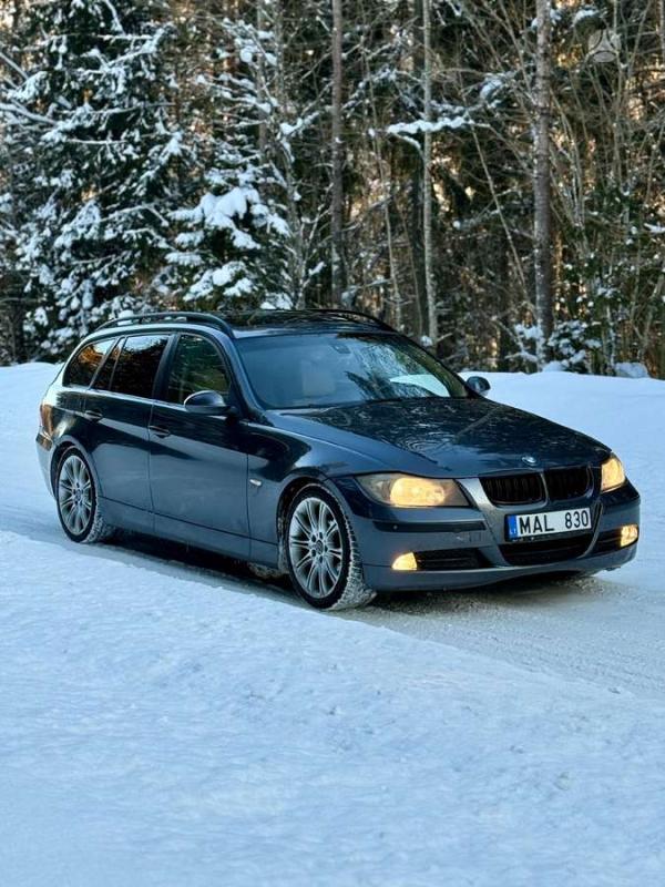 Grey BMW 320 2006 in Mazeikiai, with an engine capacity of 2.00 L and mileage of 450 thousand km for 2900 €, photo 4 on AUTOMOTO.COM.LV