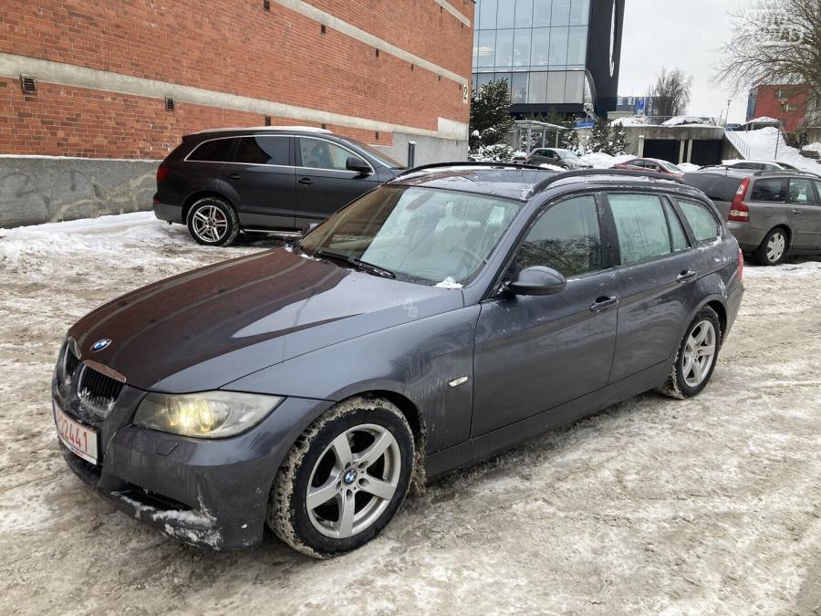 Pelēks BMW 320 2006 Viļņa, ar dzinēja tilpumu 2.00 L un nobraukumu 375 tūkst. km par 3399 €, foto 1 vietnē AUTOMOTO.COM.LV