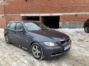 Pelēks BMW 320 2006 Viļņa, ar dzinēja tilpumu 2.00 L un nobraukumu 375 tūkst. km par 3399 €, foto 4 vietnē AUTOMOTO.COM.LV