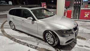 Grey BMW 320 2006 in Kaisiadorys, with an engine capacity of 2.00 L and mileage of 345 thousand km for 1750 €, photo 2 on AUTOMOTO.COM.LV