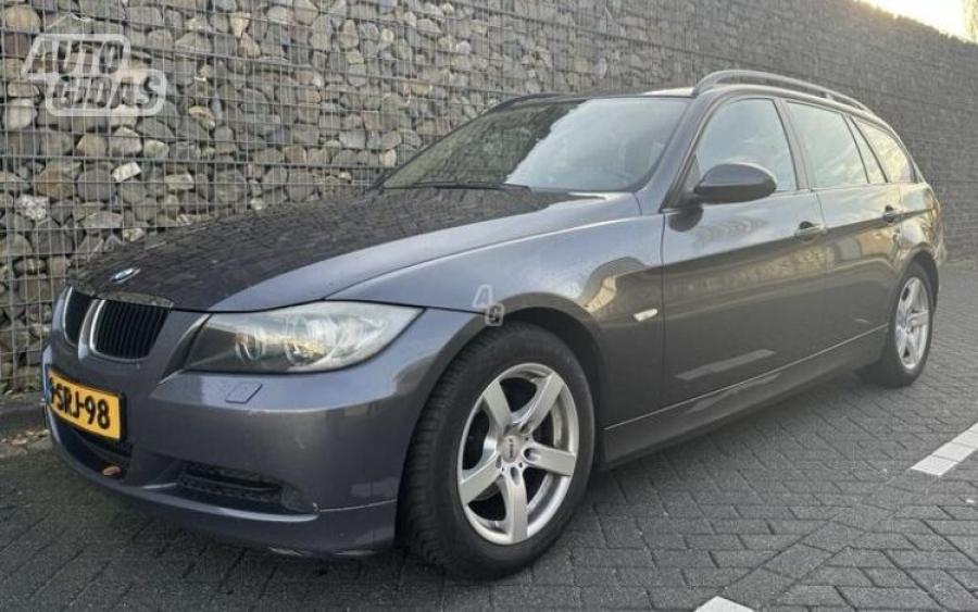 Grey BMW 320 2006 in Vilnius, with an engine capacity of 2.00 L and mileage of 380 thousand km for 3399 €, photo 1 on AUTOMOTO.COM.LV