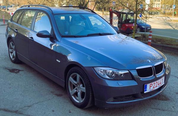 Pelēks BMW 320 2006 Viļņa, ar dzinēja tilpumu 2.00 L un nobraukumu 378 tūkst. km par 3200 €, foto 4 vietnē AUTOMOTO.COM.LV