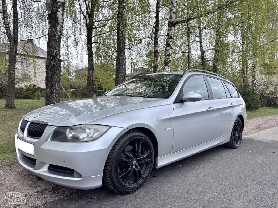 Grey BMW 320 2006 in Kaunas, with an engine capacity of 2.00 L and mileage of 335 thousand km for 2350 €, photo 6 on AUTOMOTO.COM.LV