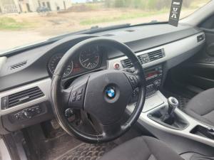 Grey BMW 320 2006 in Siauliai, with an engine capacity of 2.00 L and mileage of 350 thousand km for 1600 €, photo 12 on AUTOMOTO.COM.LV