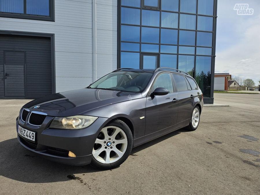 Grey BMW 320 2006 in Klaipeda, with an engine capacity of 2.00 L and mileage of 406 thousand km for 2600 €, photo 7 on AUTOMOTO.COM.LV