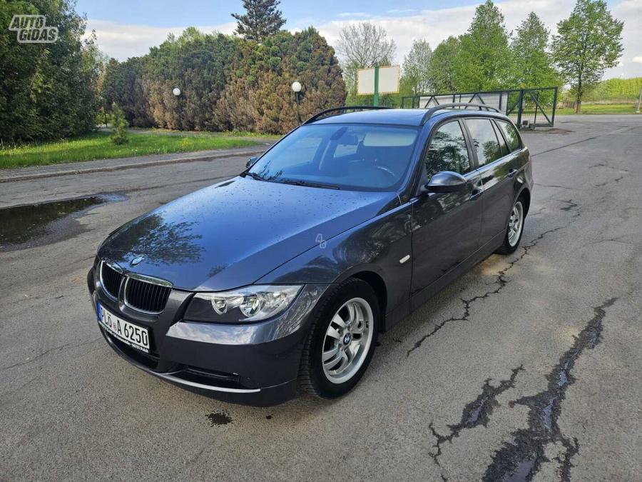 Grey BMW 320 2006 in Sakiai, with an engine capacity of 2.00 L and mileage of 349 thousand km for 2800 €, photo 1 on AUTOMOTO.COM.LV