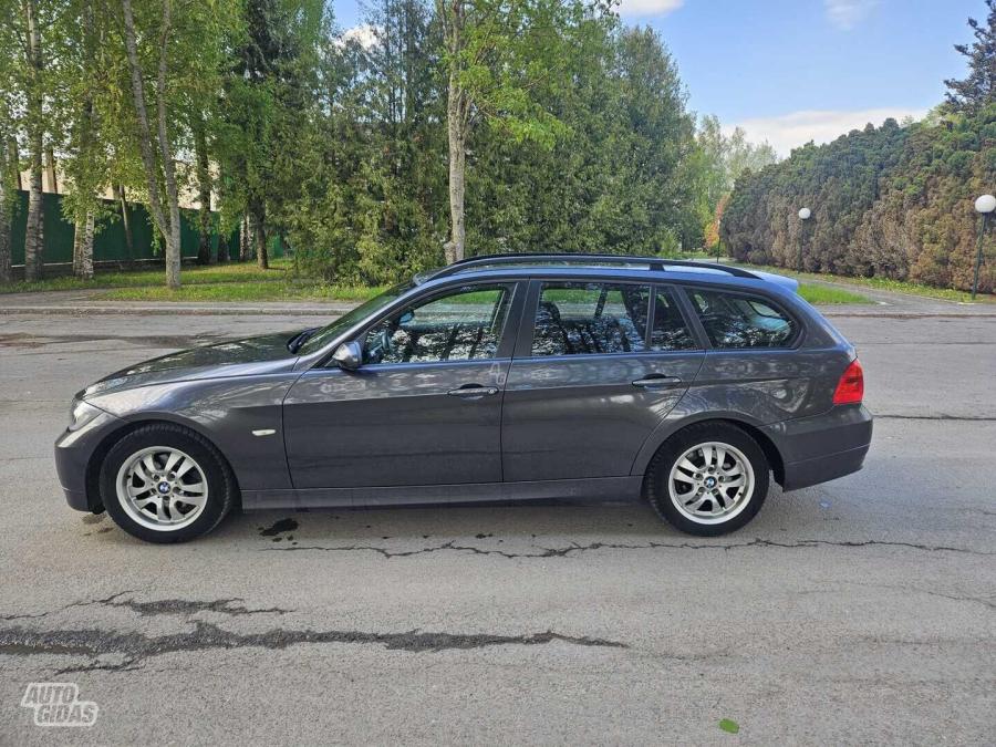 Grey BMW 320 2006 in Sakiai, with an engine capacity of 2.00 L and mileage of 349 thousand km for 2800 €, photo 9 on AUTOMOTO.COM.LV