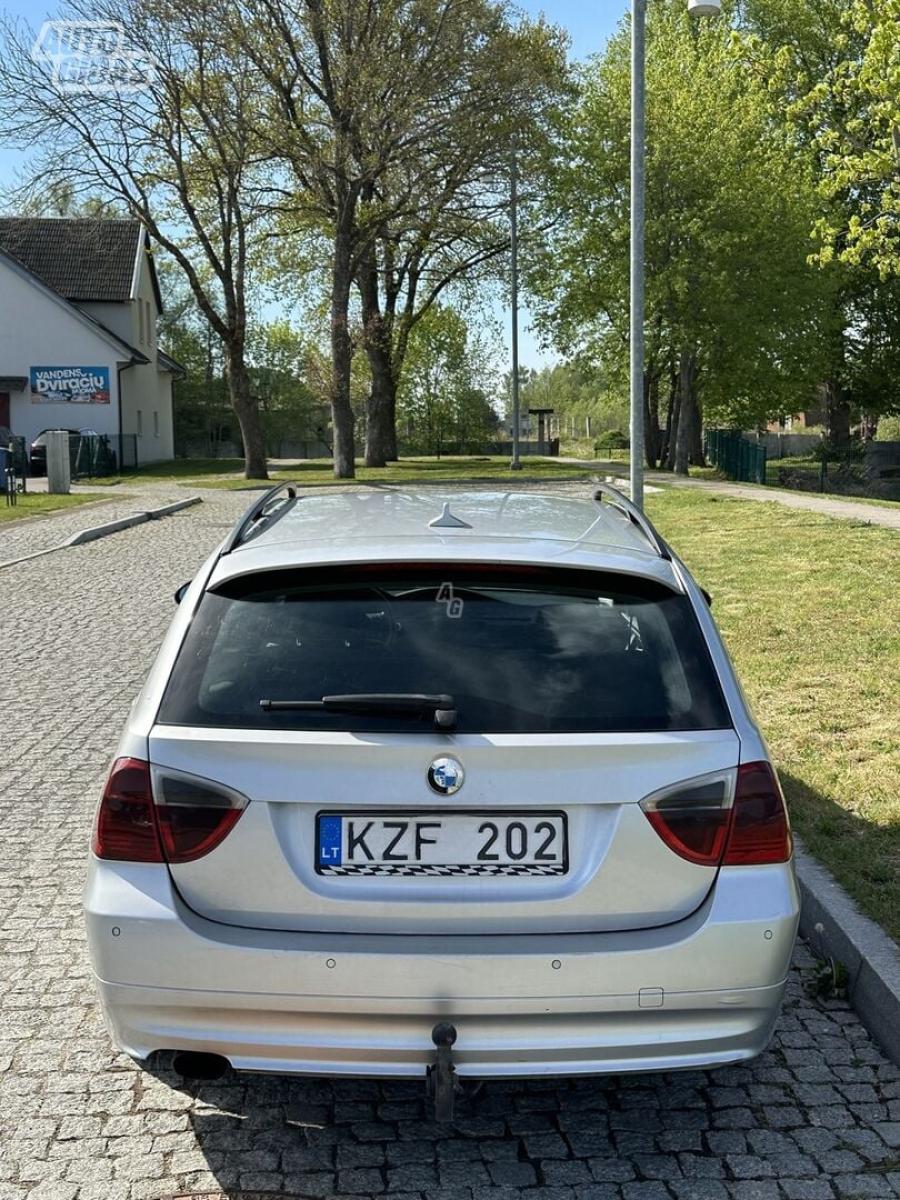 Grey BMW 320 2006 in Klaipeda, with an engine capacity of 2.00 L and mileage of 339 thousand km for 2750 €, photo 6 on AUTOMOTO.COM.LV