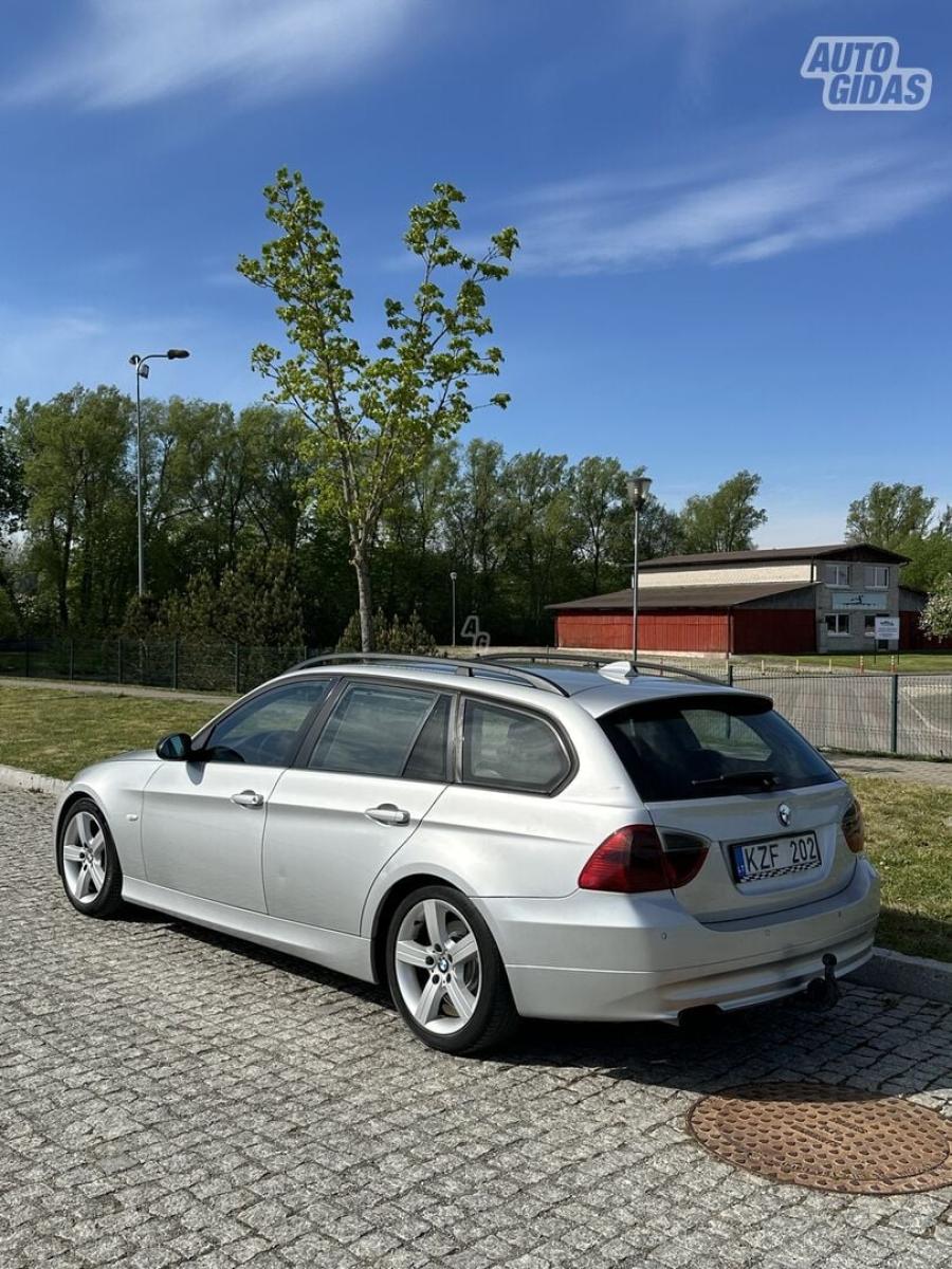 Grey BMW 320 2006 in Klaipeda, with an engine capacity of 2.00 L and mileage of 339 thousand km for 2750 €, photo 7 on AUTOMOTO.COM.LV