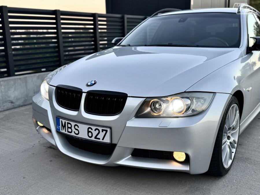 Grey BMW 320 2006 in Vilnius, with an engine capacity of 2.00 L and mileage of 405 thousand km for 3700 €, photo 3 on AUTOMOTO.COM.LV
