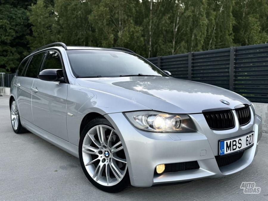 Grey BMW 320 2006 in Vilnius, with an engine capacity of 2.00 L and mileage of 405 thousand km for 3700 €, photo 6 on AUTOMOTO.COM.LV