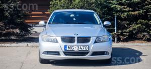 Grey BMW 320 2006 in Riga, with an engine capacity of 2.00 L and mileage of 260 thousand km for 3000 €, photo  on AUTOMOTO.COM.LV
