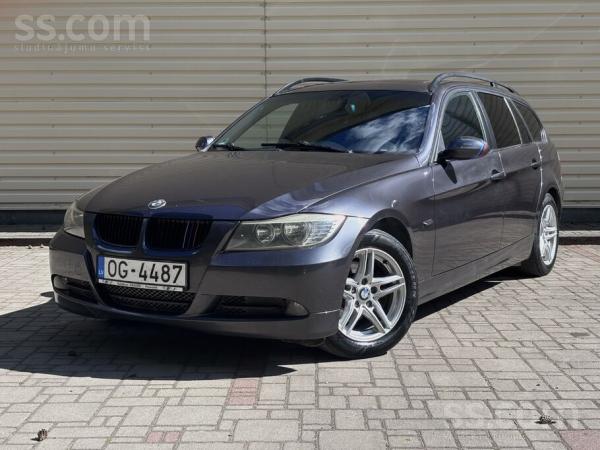 Grey BMW 320 2006 in Tukums, with an engine capacity of 2.00 L and mileage of 342 thousand km for 3300 €, photo 1 on AUTOMOTO.COM.LV