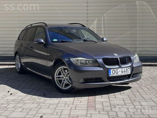 Grey BMW 320 2006 in Tukums, with an engine capacity of 2.00 L and mileage of 342 thousand km for 3300 €, photo 2 on AUTOMOTO.COM.LV