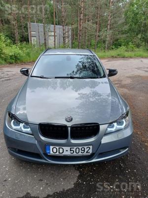 Grey BMW 320 2006 in Jurmala, with an engine capacity of 2.00 L and mileage of 316 thousand km for 5500 €, photo  on AUTOMOTO.COM.LV